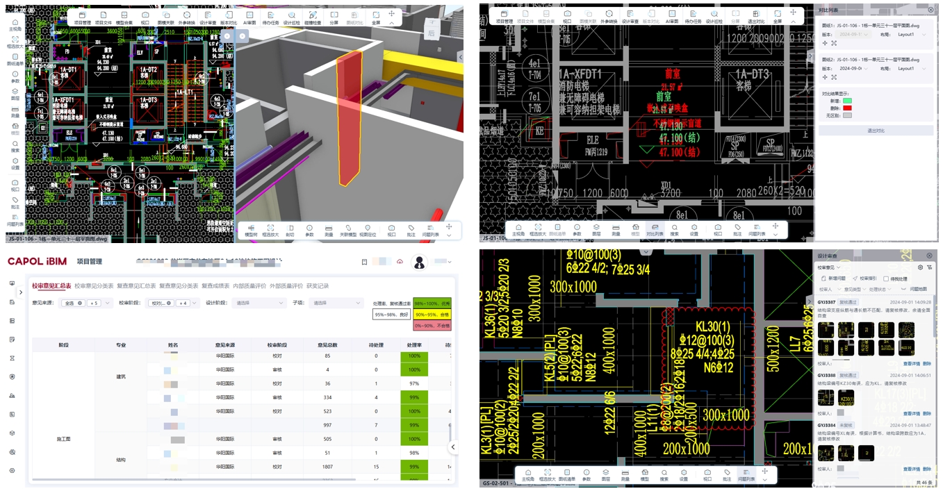 CAPOL iBIM-设计管理系统|在线审图|图模联动|BIM在线审查|设计巡检|BIM算量-华阳城科